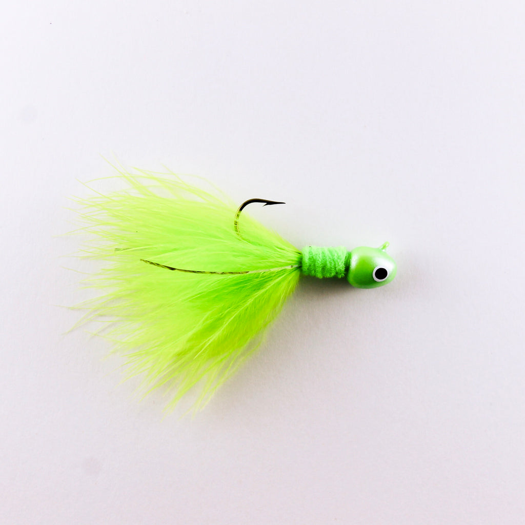 Green Chartreuse (1/8oz) – Thompson's Fishing Jigs
